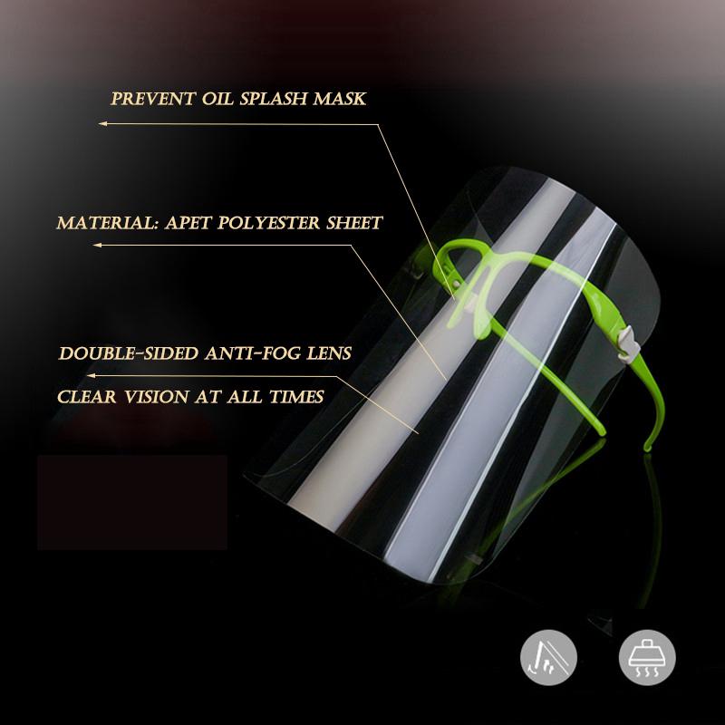 Buy Transparent Face Protective Shield Anti-splash Mask Anti-smoke ...