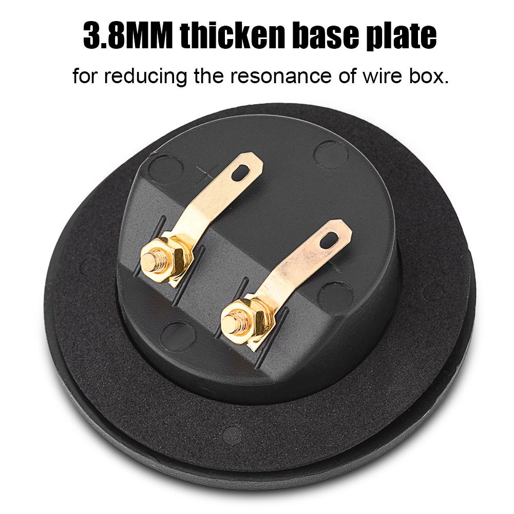 Satın alın 48MM 2 Copper Binding Post Terminal Cable Connector Box ...