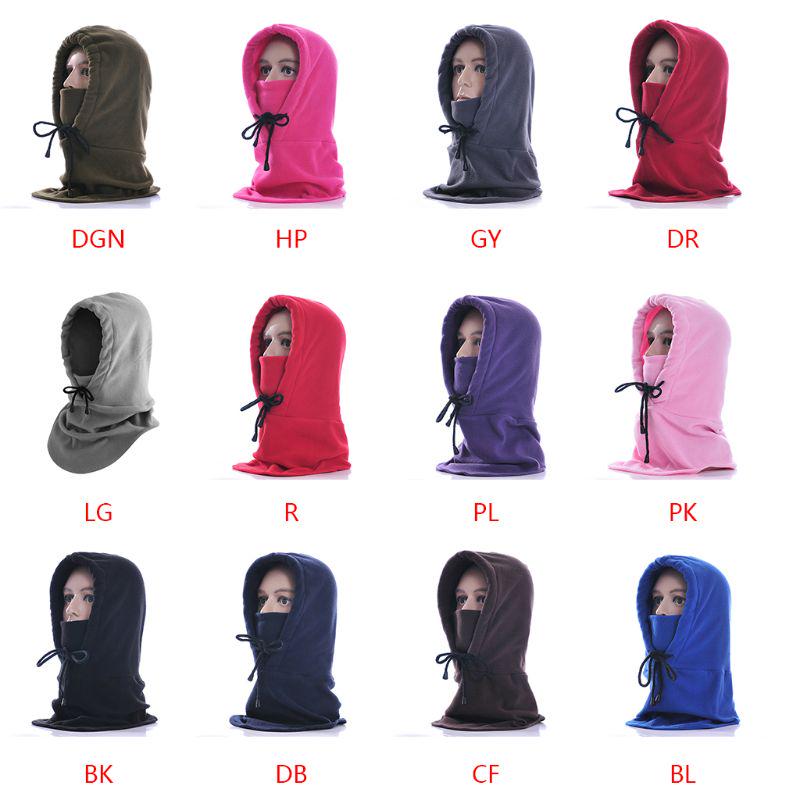 Buy Outdoor Cold Wind Thick Headgear Riding Hat Fleece Cold Weather ...