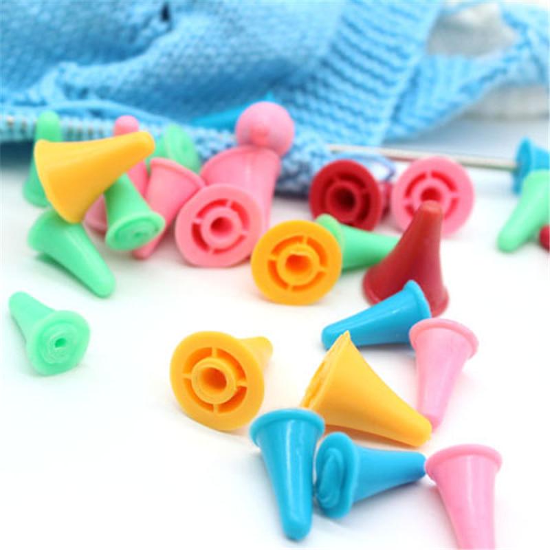 Buy Knitting Needles Point Protectors Cap For Needle Knitting Craft ...
