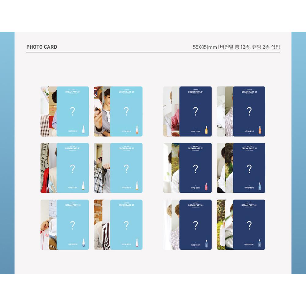 Buy ASTRO - Dream Part.01 (4th Mini Album) Album+Extra Photocards Set ...