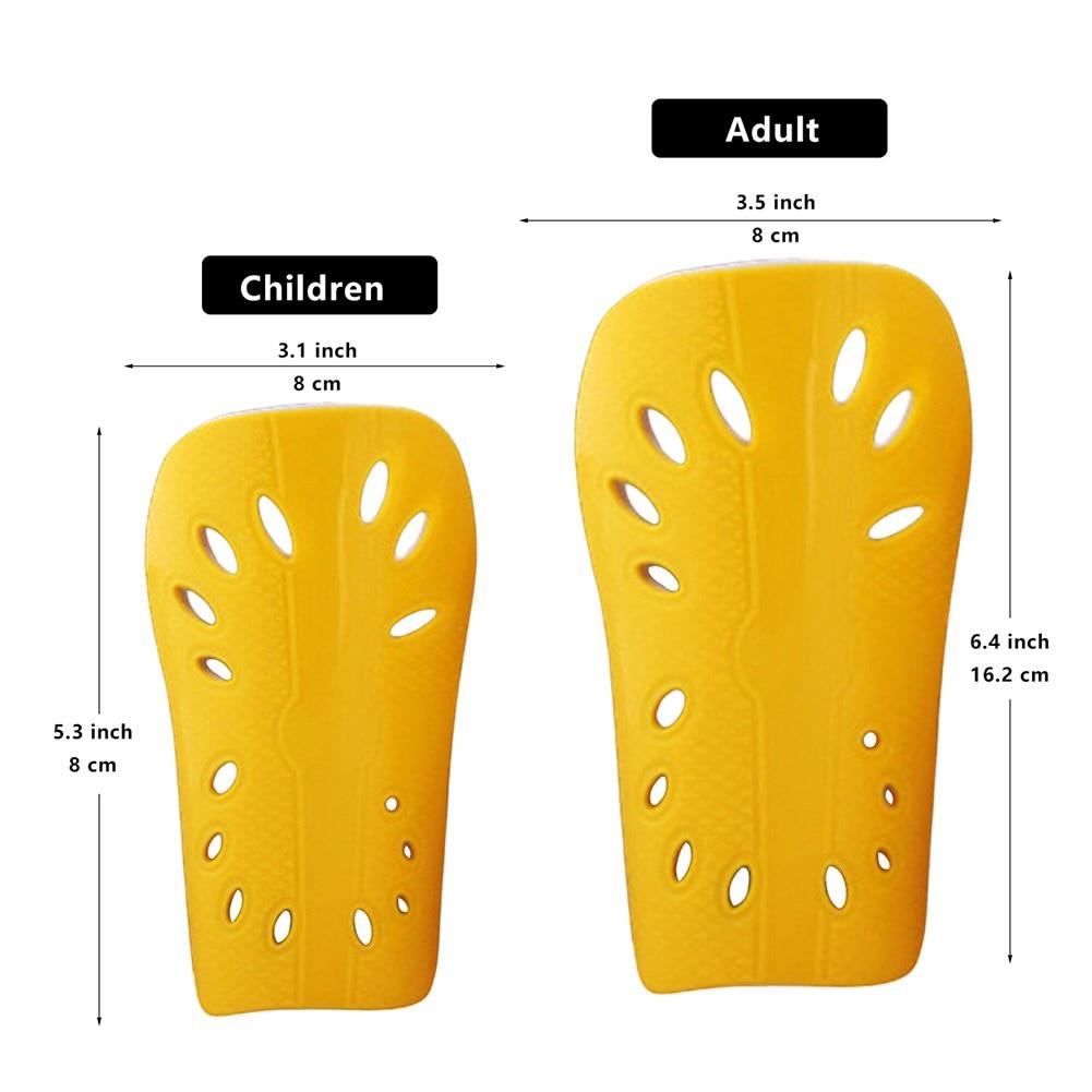 Buy 1 Pair Adults Soccer Guards Leg Protector Plastic Breathable ...