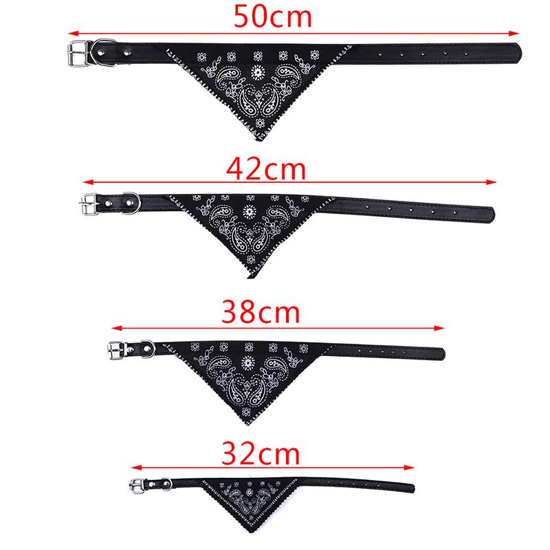 Buy Adjustable Small Dog Collars Puppy Pet Slobber Towel Outdoor ...