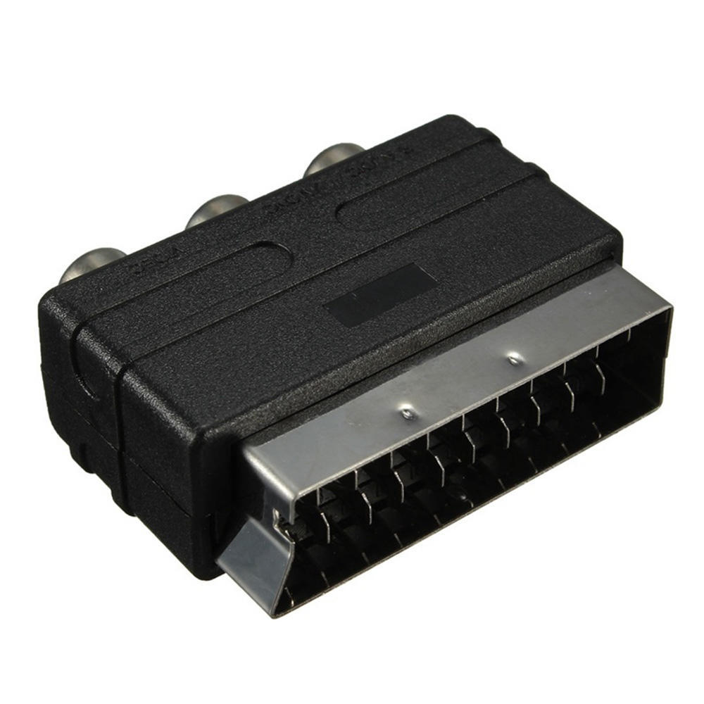 Cheap Pins New Male Plug Adapter For TV DVD SCART SCART Converter Audio ...