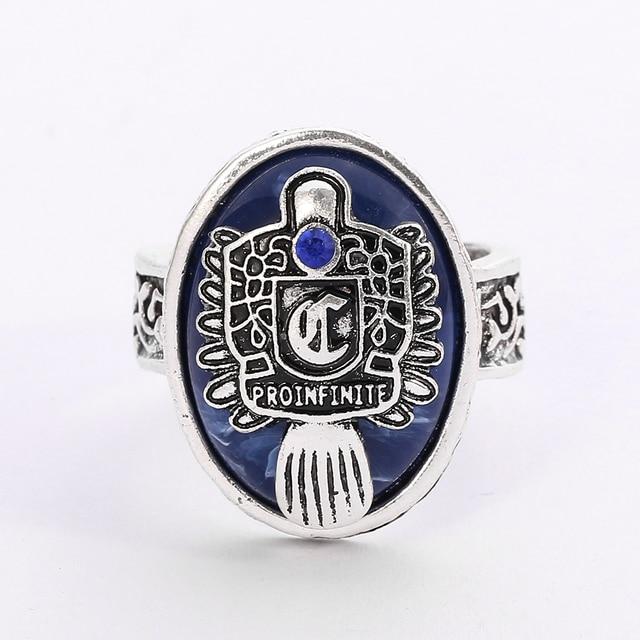 Buy The Vampire Diaries Ring A -Z 26 Letters Anillos Salvatore Damon ...