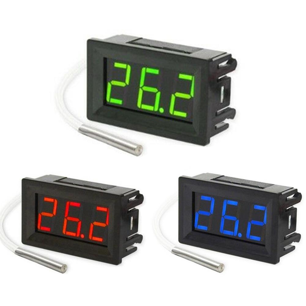 Buy B310 Digital LED Thermometer Probe DC 12V Temperature Meter K-type ...