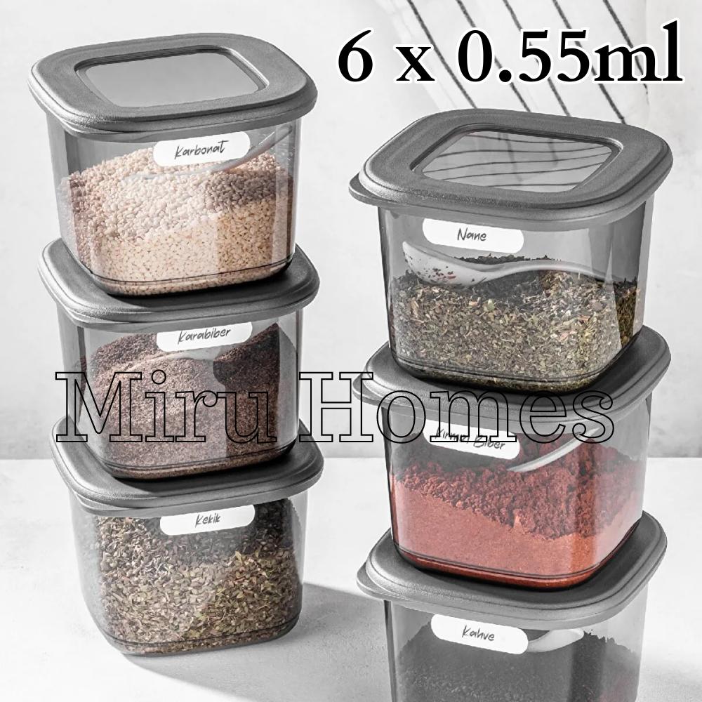 Cheap Square Storage Container Set 0.55 ml+1200 ml+1750ml | Joom
