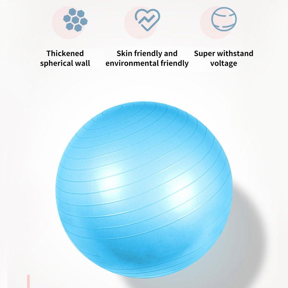 Buy Free Time PVC Inflatable Pilates Yoga Ball Fitness Ball Thickened ...