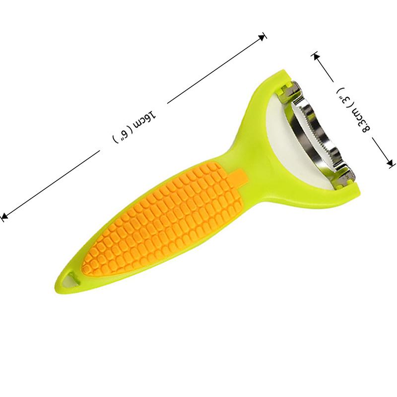 Magic Corn Zipper Peeler Easy Cob Cutter Corn Peeler Stripper Thresher ...