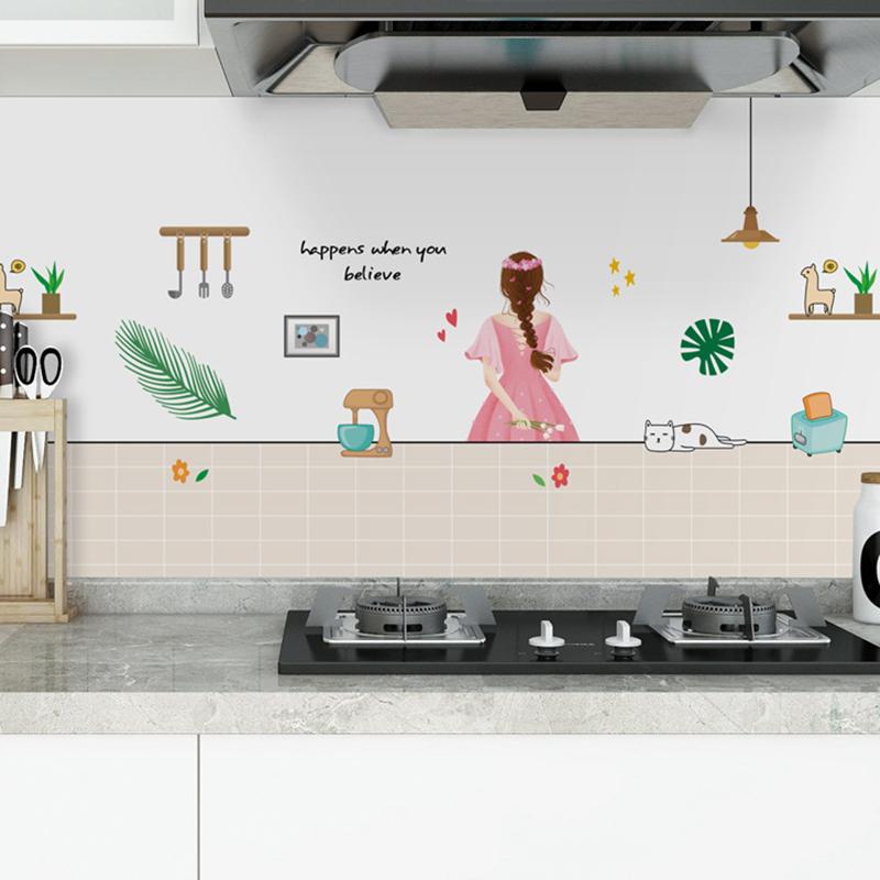 Cheap 60cmX1m Kitchen Oil-proof Stickers Waterproof and Moisture-proof ...