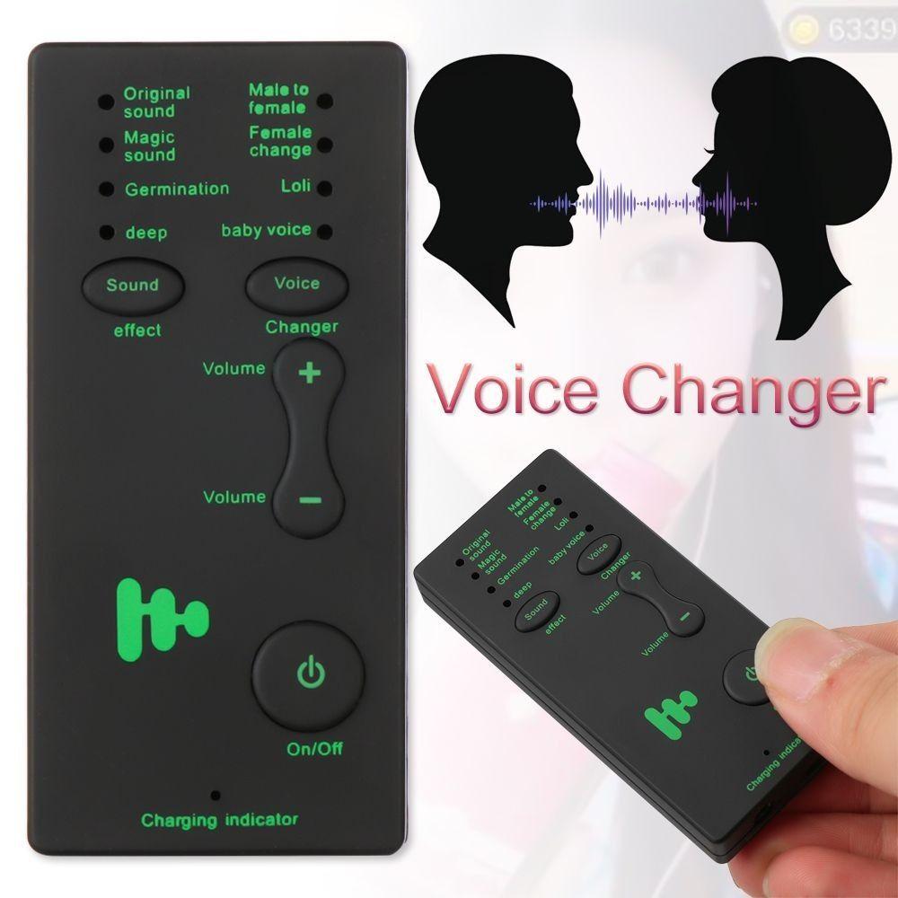 Buy Onomatophone Broadcast Mic Disguiser 7 Sound Microphone Adapter ...