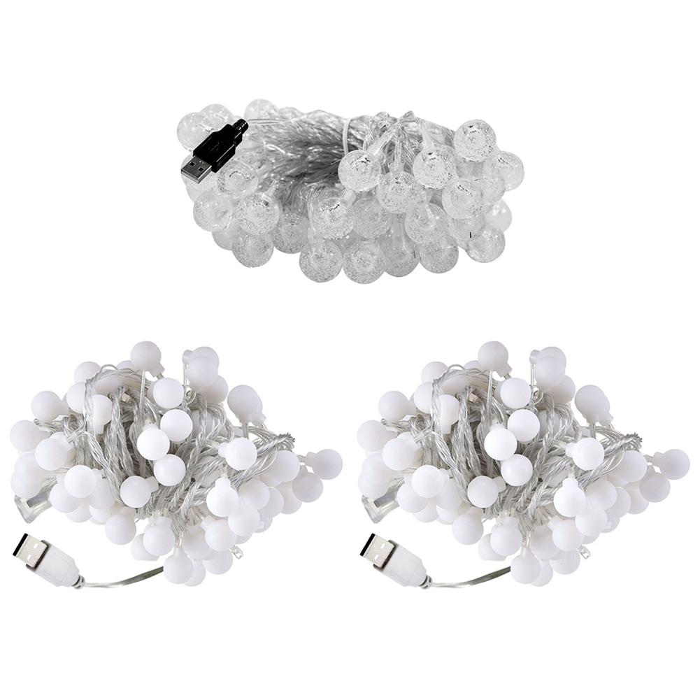 Buy 10m Outdoor Camping LED Light String USB Charging Hanging ...