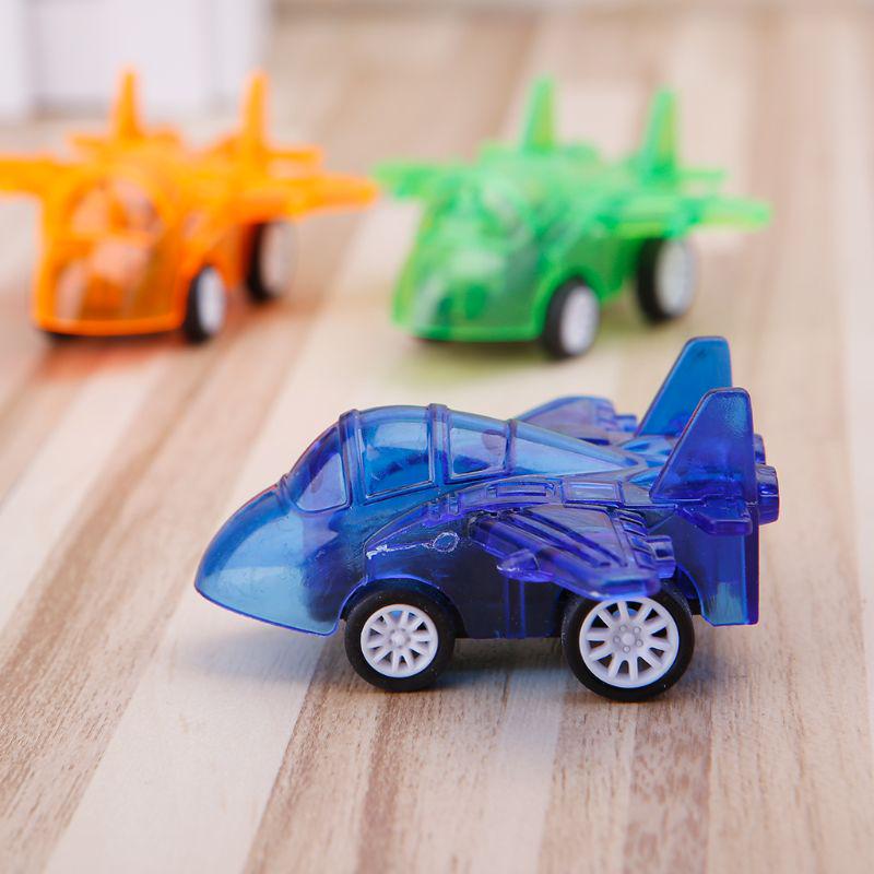 Buy Kid Plastic Plane Pull Back Toy Mini Aircraft Models Toys Baby ...