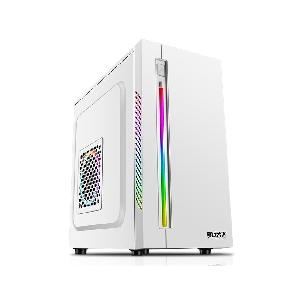 Light RGB PC Case Desktop Computer Case USB Interface 2 Fan Position ...