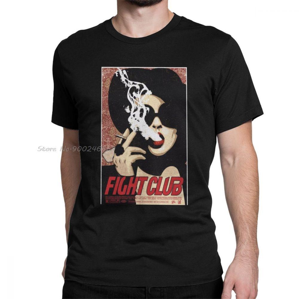 Marla Singer Fight Club T Shirt Men Cotton Tees Tops Anime Harajuku ...