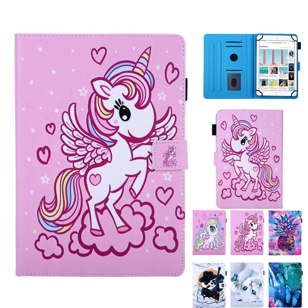 Buy Cartoon Tablet Case for 7inch 8inch 10inch Universal Flip Stand ...