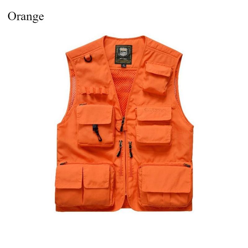 Cheap Winter Men's Casual Vest Outdoor Multi-pocket Photography Fishing ...