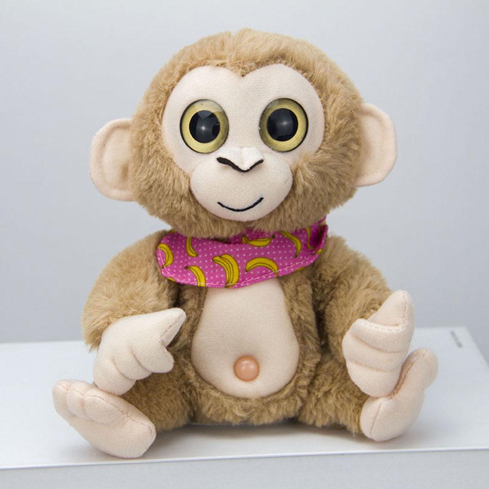 Plush Toy Electricity Record Learning Swing Monkey Doll Simulation ...