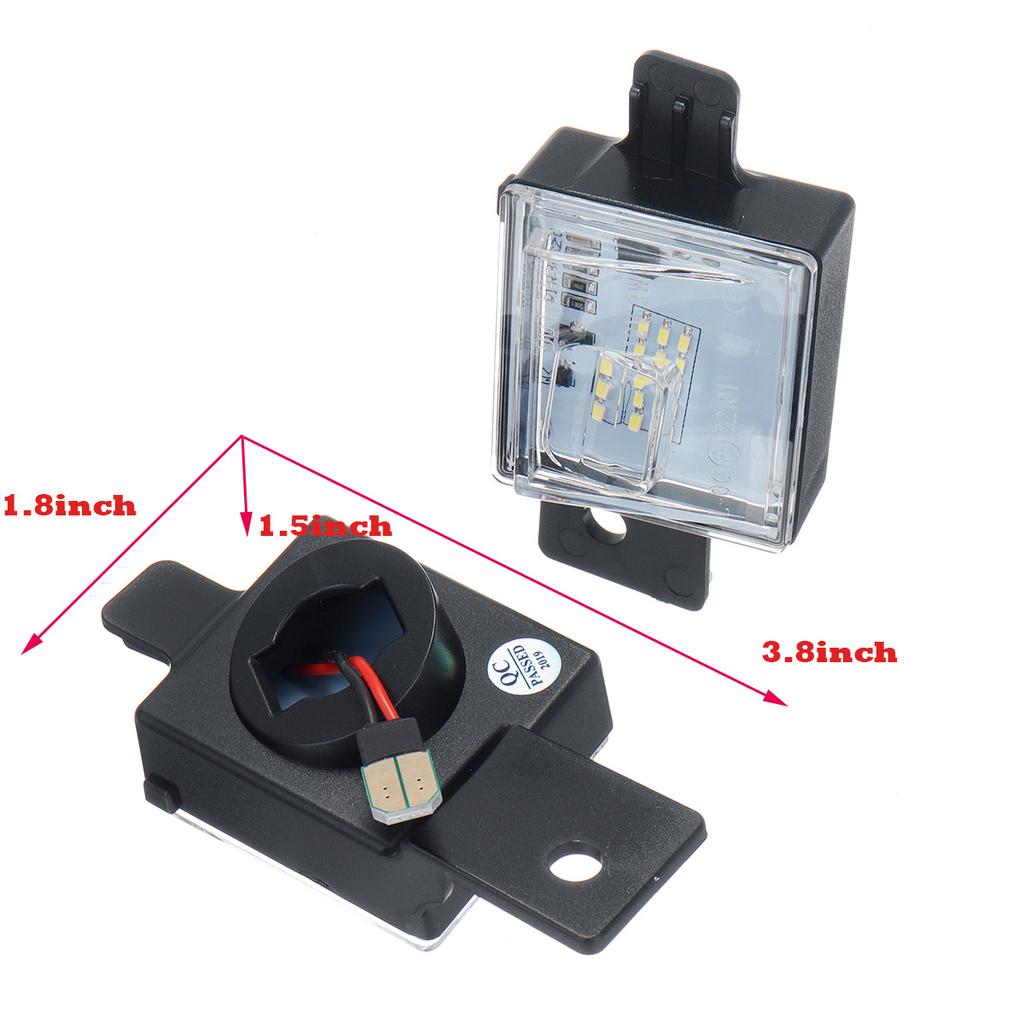 Buy Pair LED Number License Plate Tag Light For Chevy Silverado ...