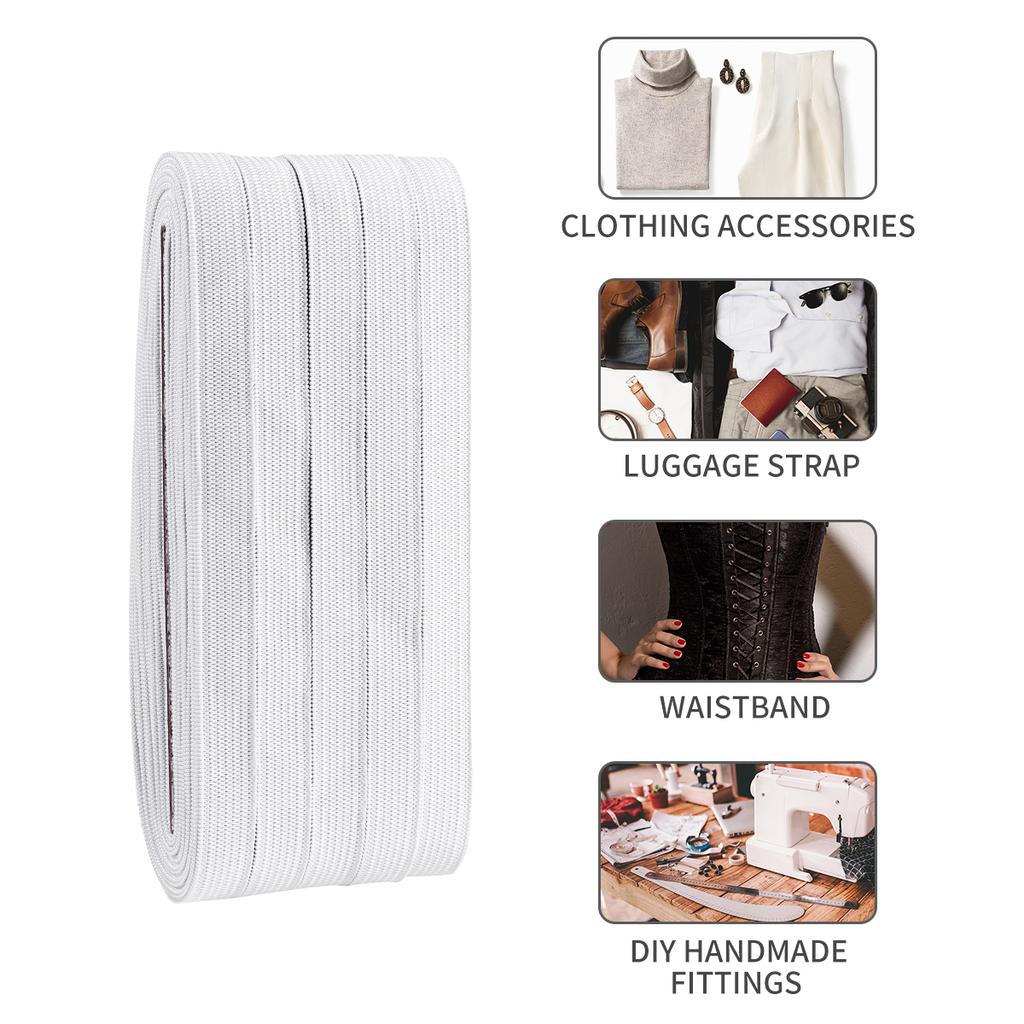 1 Pc High Elasticity 1.2cm Wide Elastic Band Sewing Elastic Elastic ...