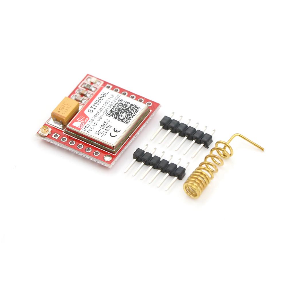 Buy Smallest Sim800L Gprs Gsm Module Microsim Card Core Board Quad-Band ...
