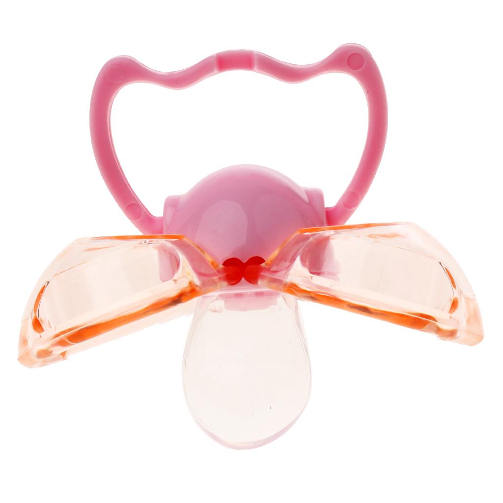 Buy Flat Thumb Baby Orthodontic Pacifier Silicone Teat Nipple Green ...