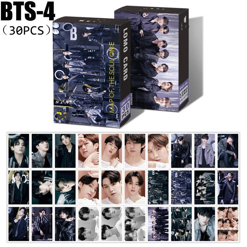 30pcs/set K-POP BTS New Album Butter LOMO Card Album MAP OF THE SOUL ...