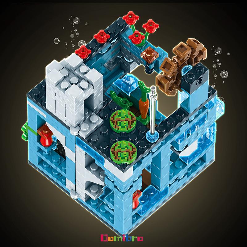 Buy My World Set Building Blocks New Model LED Toys DIY Compatible ...