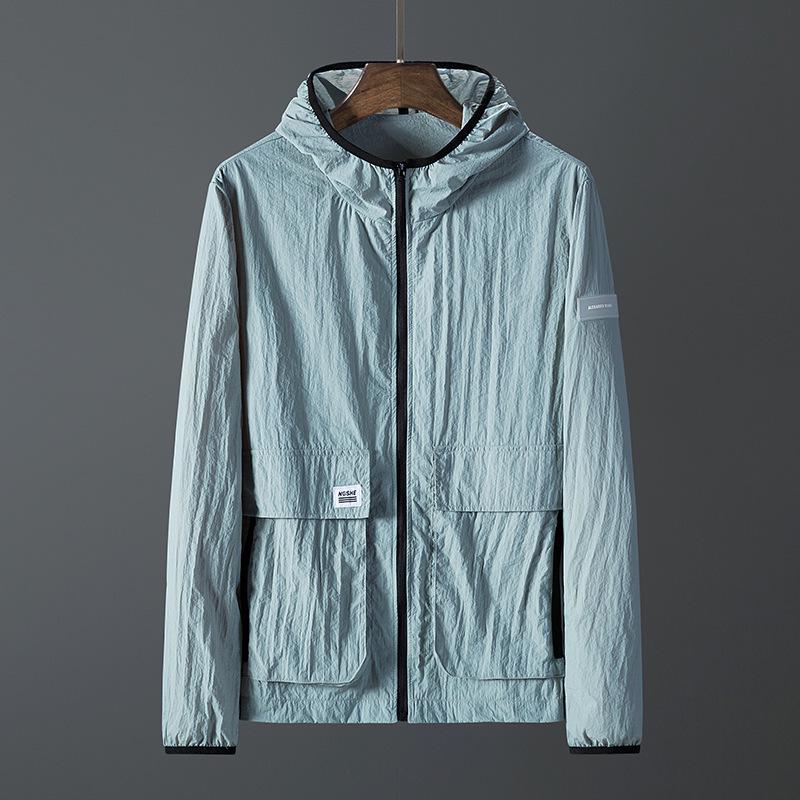 Buy Summer Thin Skin Clothing Hooded Sun Protection Jacket at ...