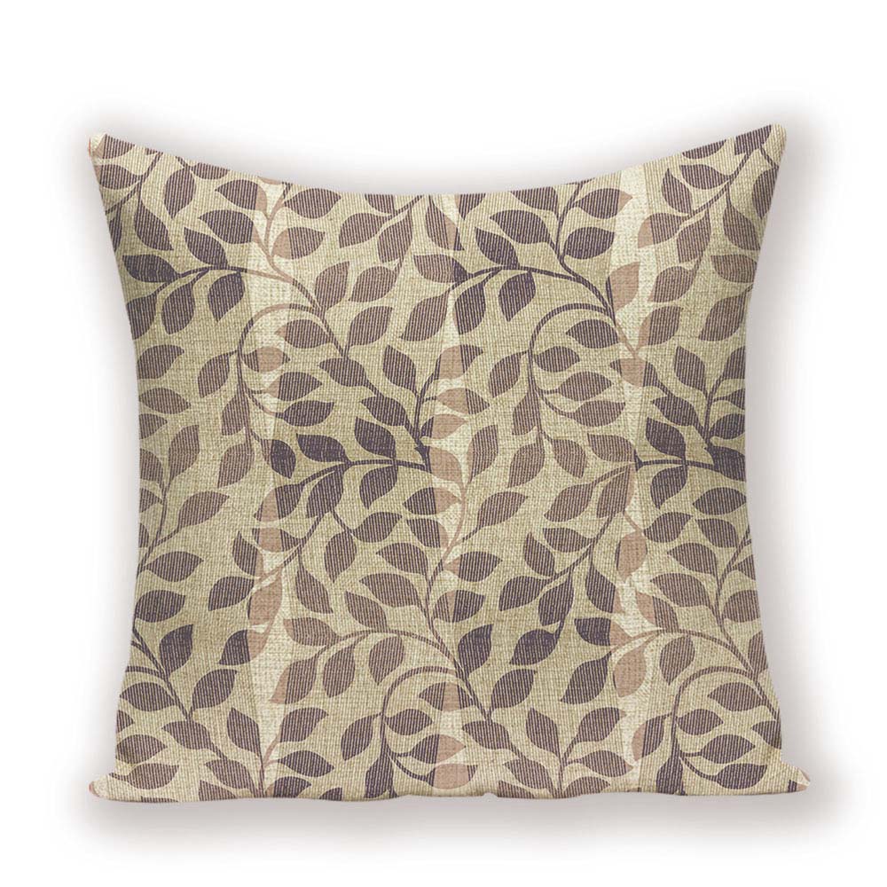 Satın alın Tropical Leaf Cushion Cover Spring Plant Leaf Pillows Covers ...