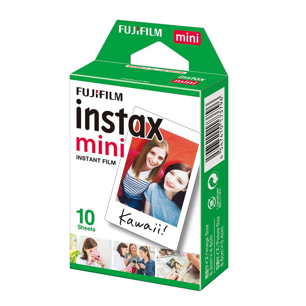 Fujifilm Instax Mini 10 Sheets White Film Photo Paper Snapshot Album ...