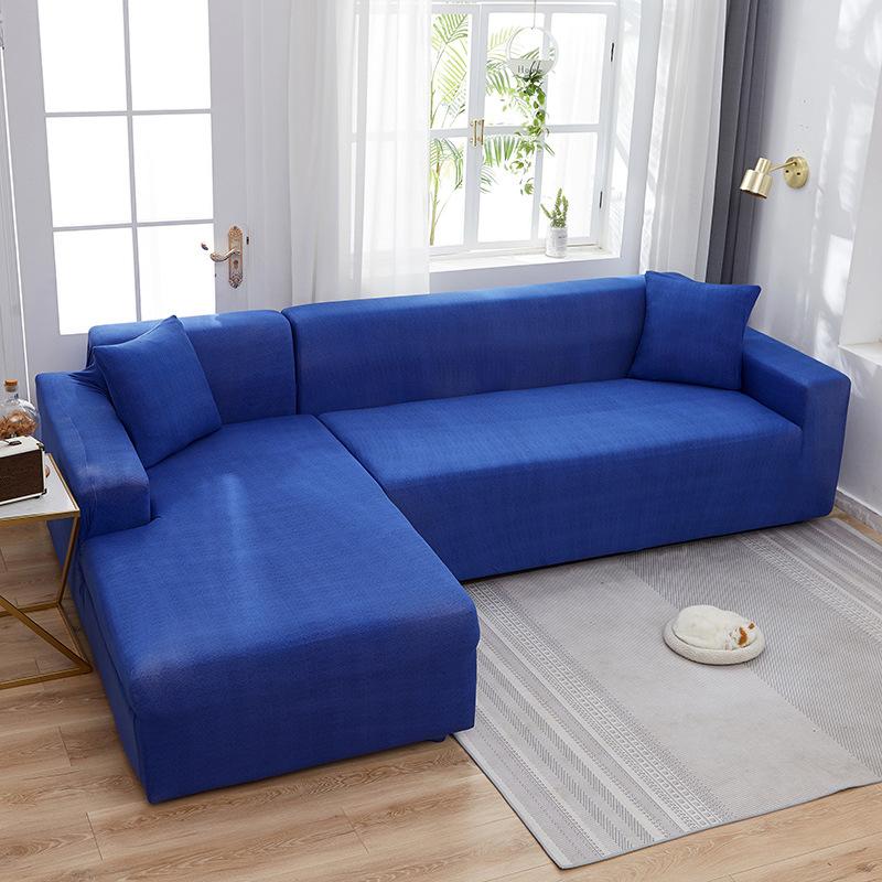 Skin Pattern Chaise Sofa Cover All-inclusive Four Seasons Elastic Sofa ...