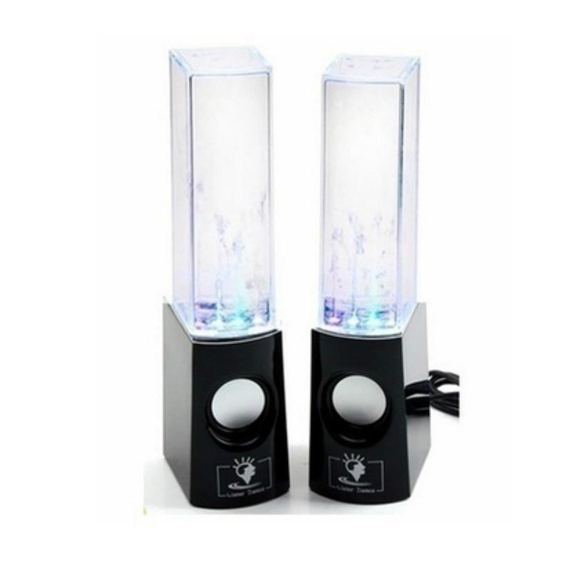 Colorful Light Dancing Water LED Music Speaker Fountain Light Speaker ...