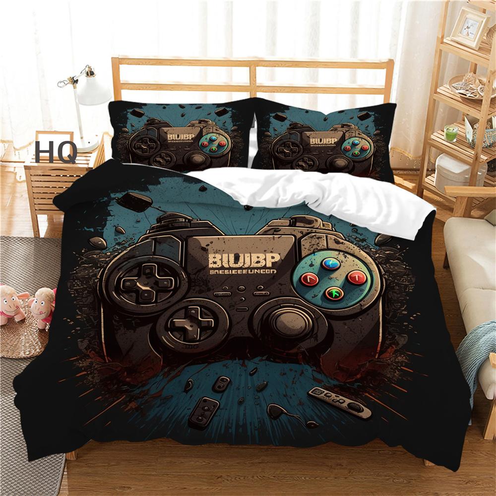 Cheap Comforter Cover Set Teen Bedding Cover 3D Game Console Printing High Quality Polyester ...