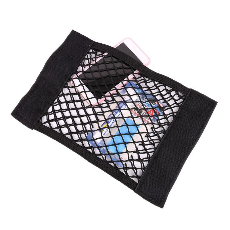 Buy Car Back Rear Trunk Seat Elastic String Net Mesh Car Trunk Storage ...