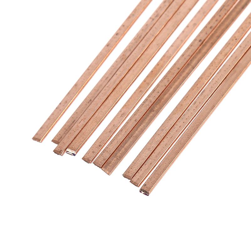 Buy 10pcs Low Temperature Flat Soldering Rods For Welding Brazing ...