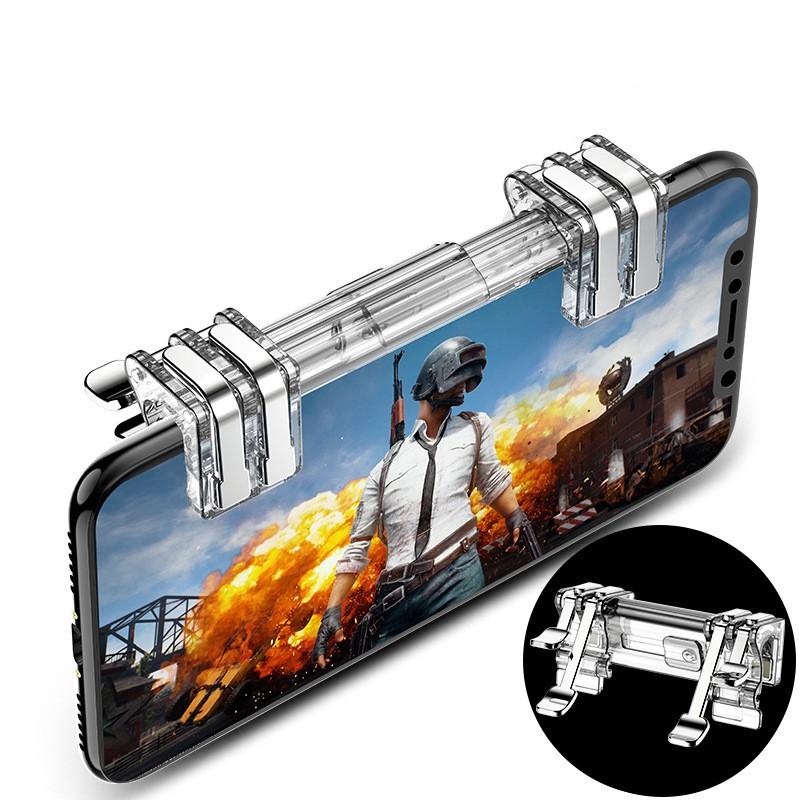 Buy Game Controller PUBG Mobile Phone Gaming Trigger Fire Button Handle ...