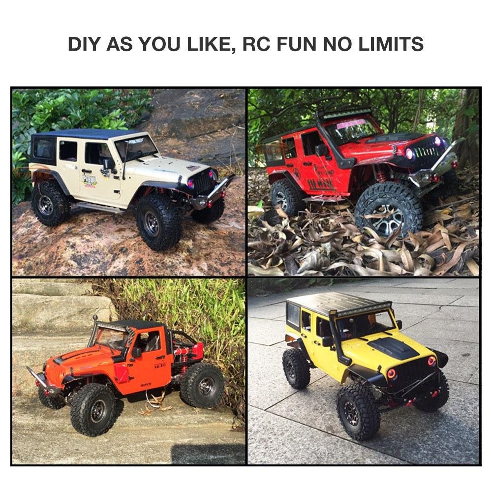 HBKS 313mm RC Crawler Auto Karosserie Rahmen für 1/10 Traxxas HSP Redcat RC4WD Tamiya Axial ...