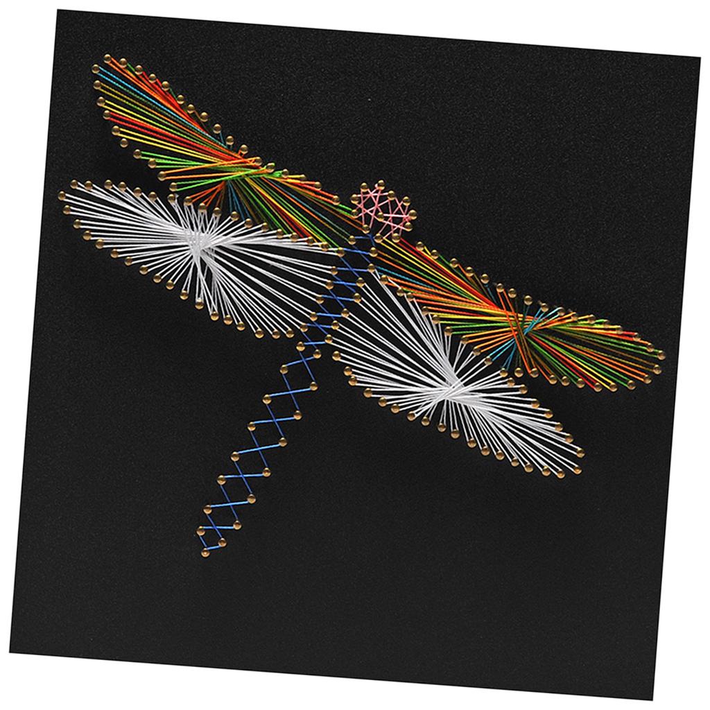 Dragonfly Pattern Craftastic String Art Kits for Childern Christmas ...