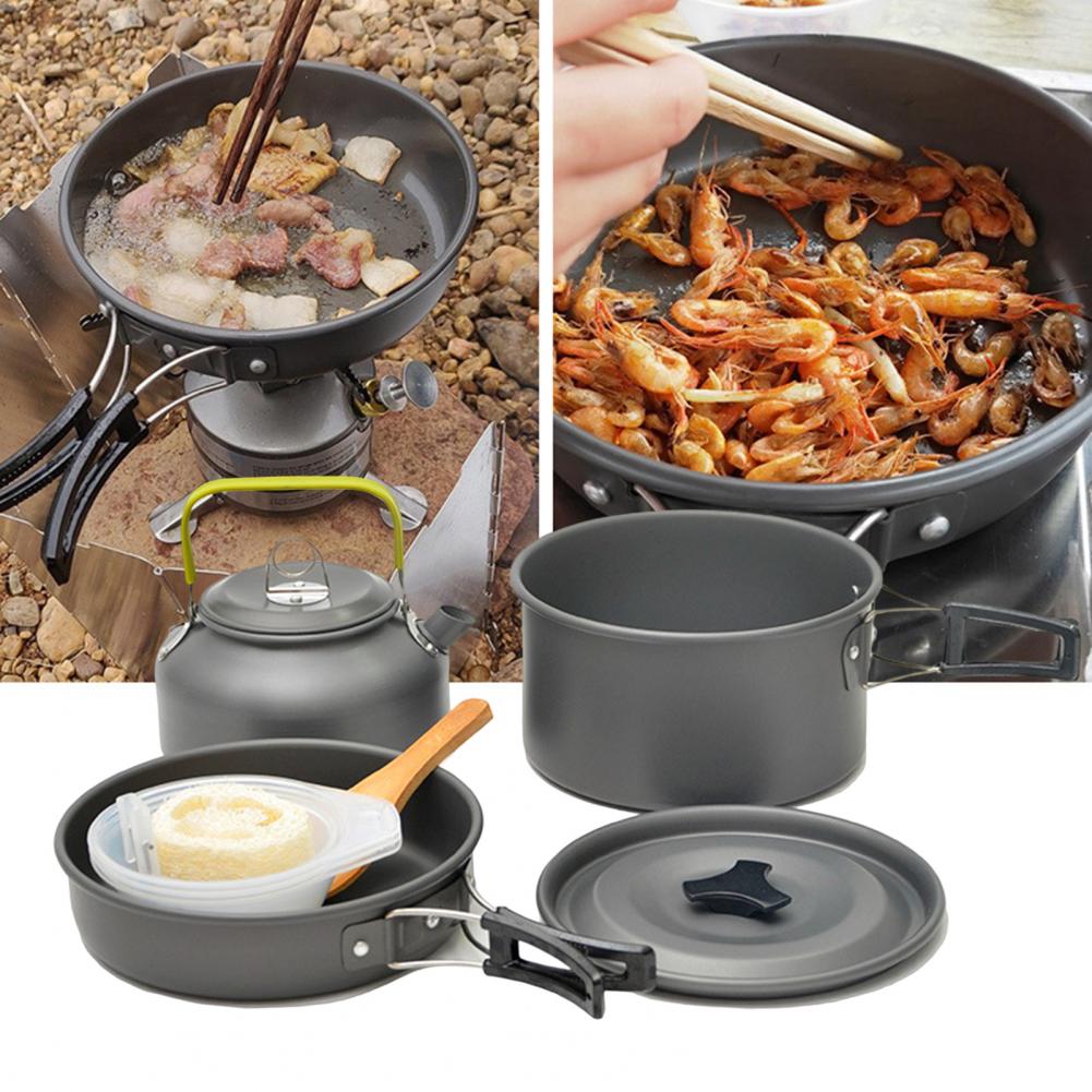 Picnic Cooker Set Exquisite Wooden Spatula Food Grade Temperature ...