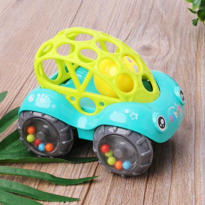 Buy Baby Infant Rattle Roll Car Toy Soft Flexible Sounds Perfect ...