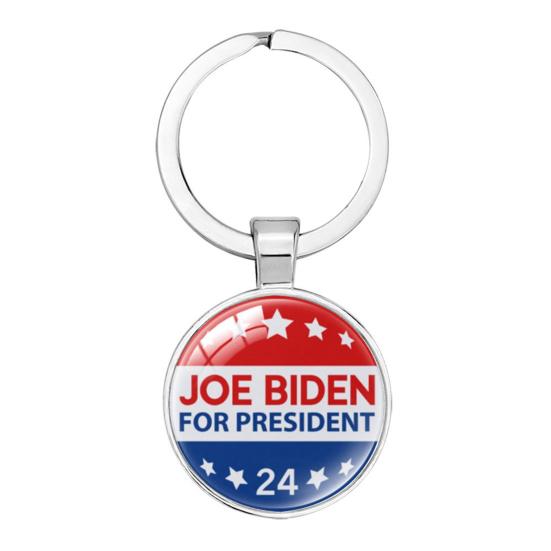 Buy Key Ring Alloy President Art Glass Dome Keychain Exquisite ...