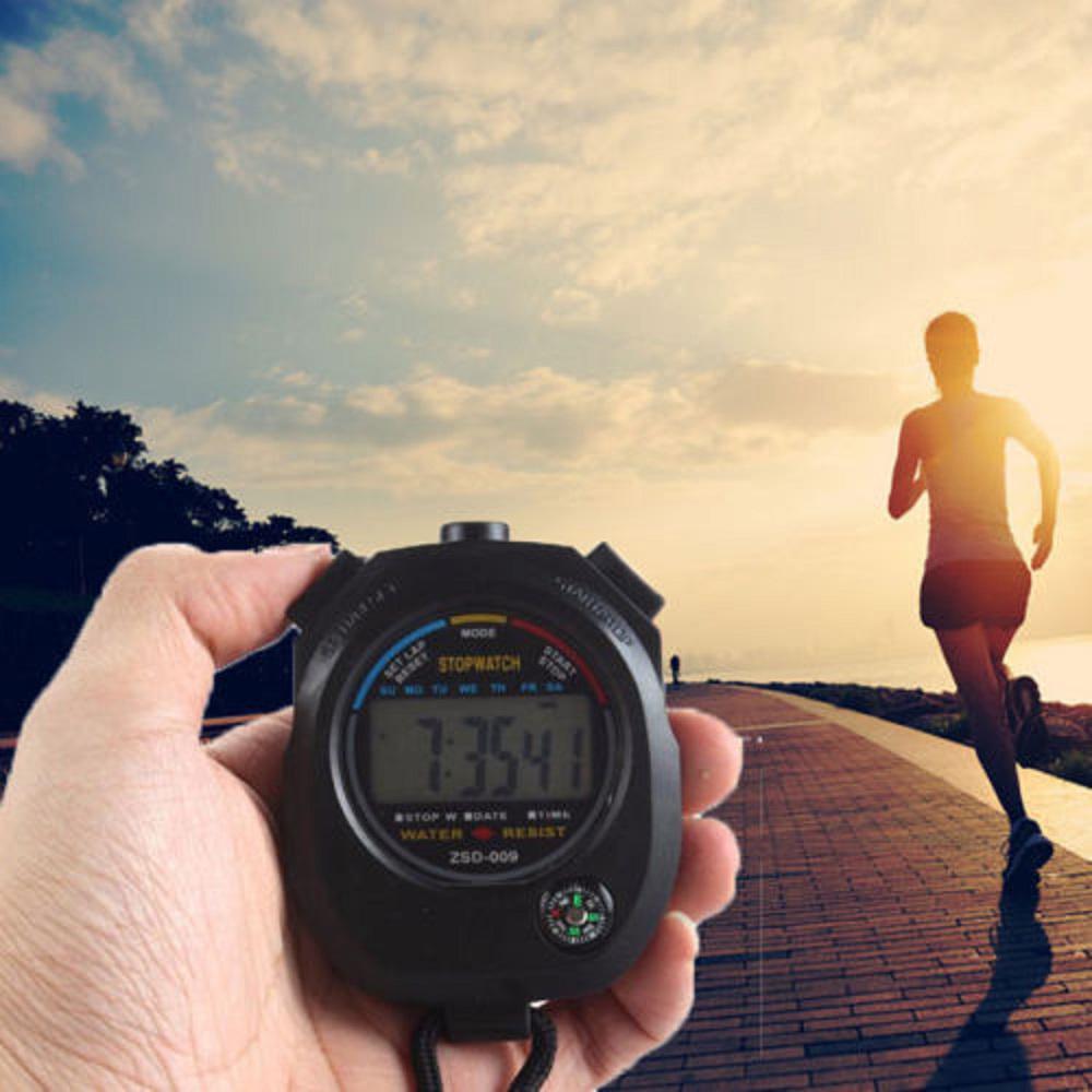 Buy Professional LCD Chronograph Runner Sports Timer Stopwatch at ...