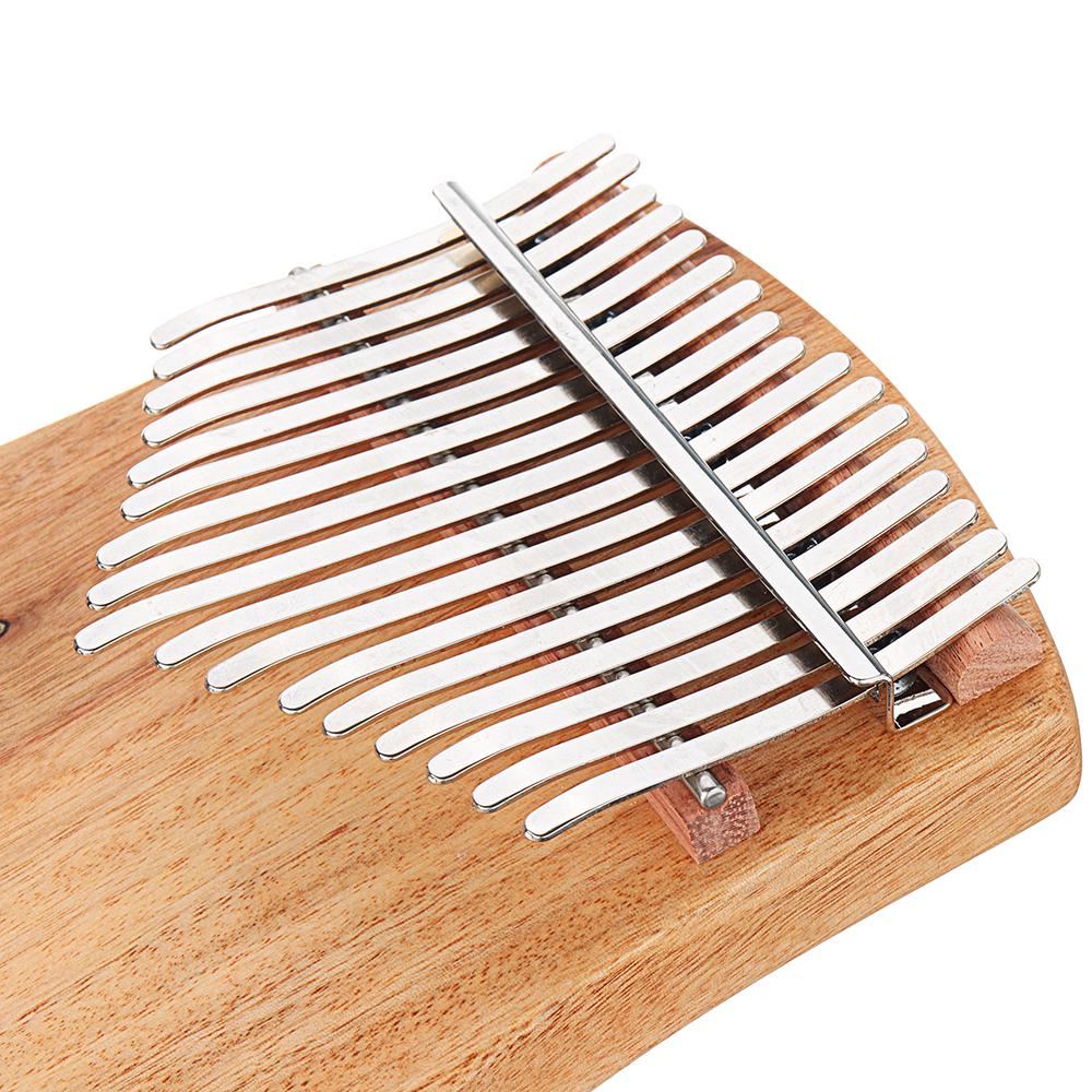 Buy 17 Keys Kalimba African Camphor Wood Thumb Piano Finger Percussion ...