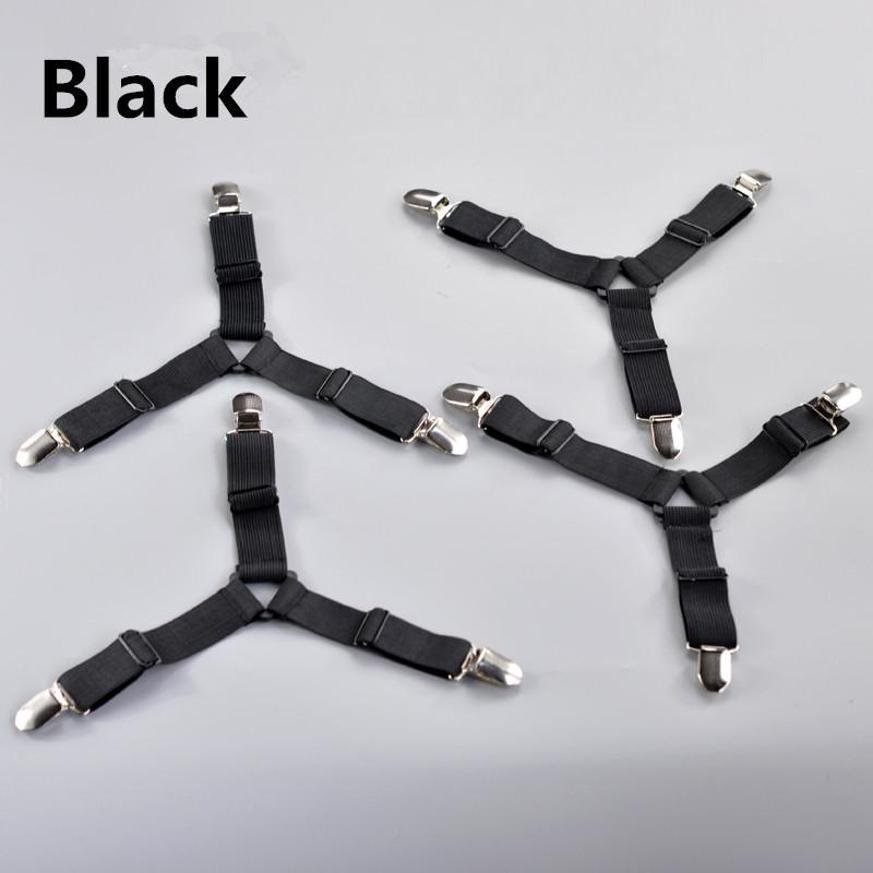 Buy Elastic Bed Sheet Gripper Belt Closure Bed Sheet Clips Mattress ...