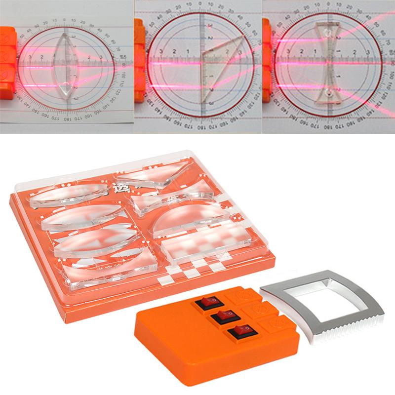 Cumpără Set Experiment Optică Geometrică Kit Lentile Optice Lentilă ...