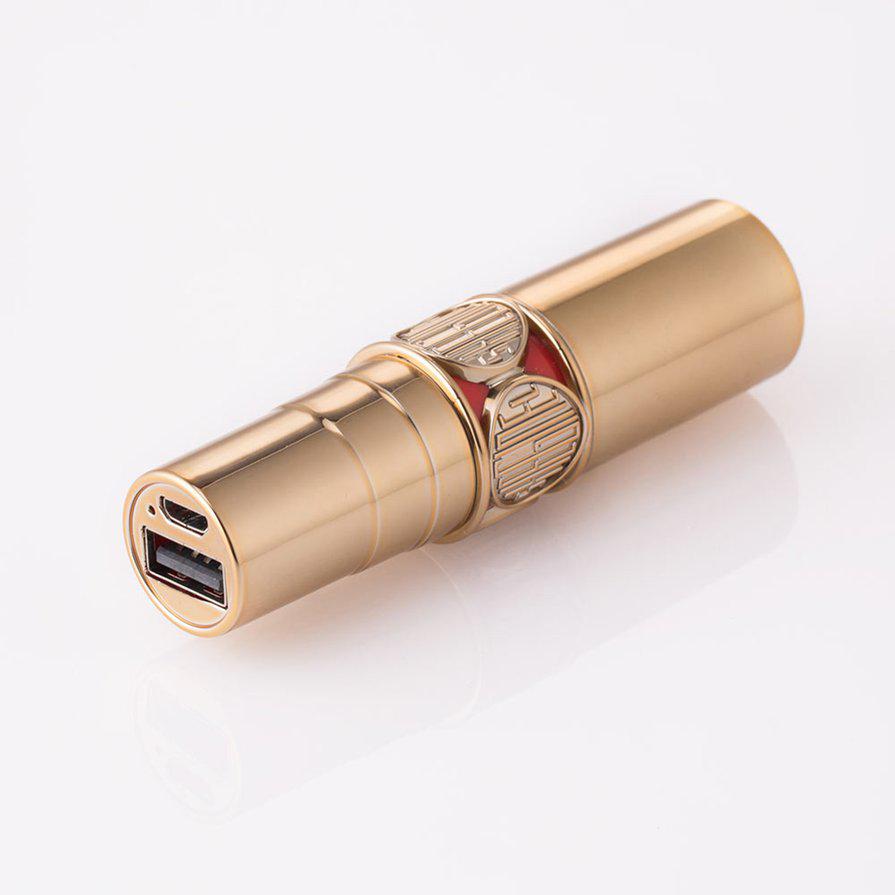 Buy 3000mAh Lipstick Shape Ultra Thin External Power Bank Battery ...