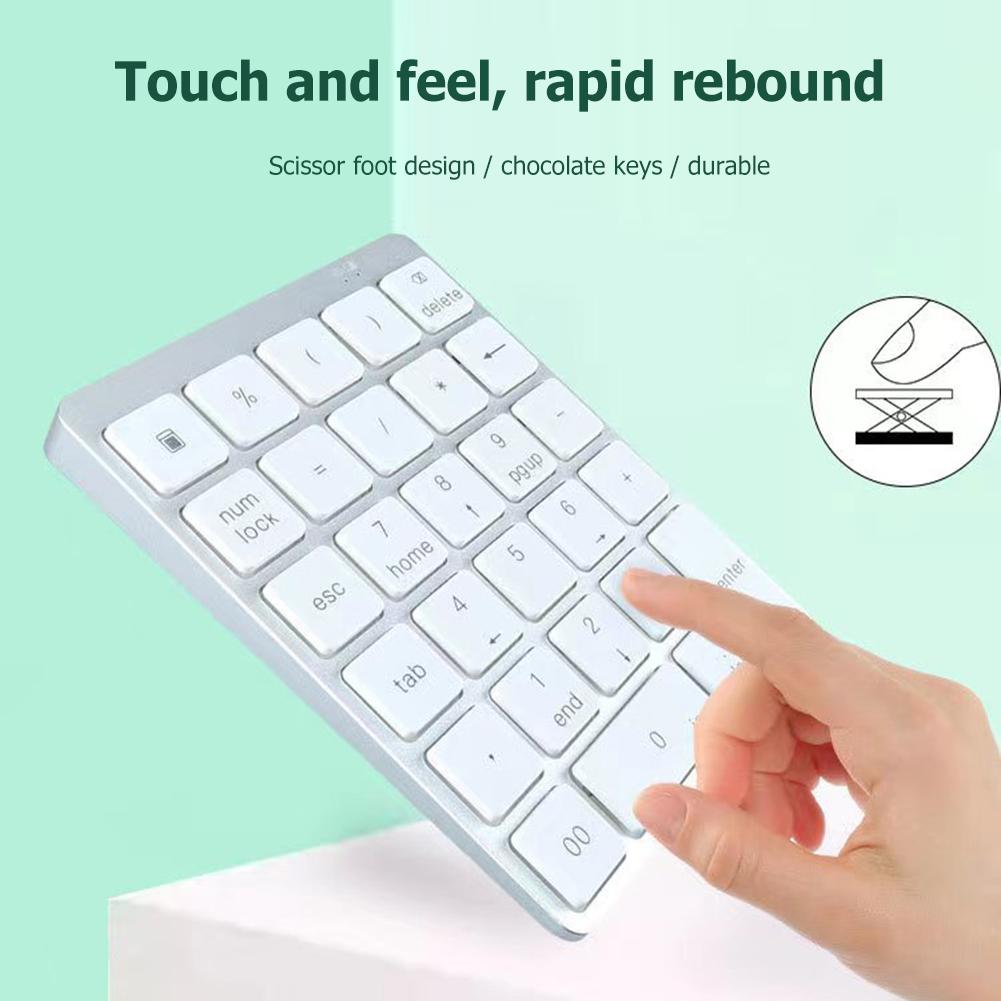 Buy Numeric Keypad Numpad 28 Keys Digital Keyboard for Laptop Notebook ...