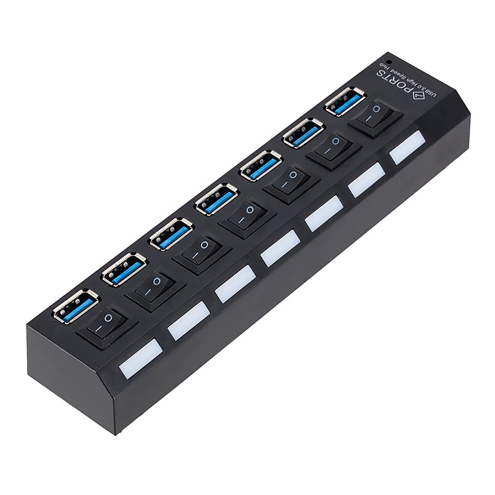 Cheap USB Hub 3.0 Multi USB 3.0 Hub USB Splitter High Speed 4/7 Ports PC Splitter Power Expander ...