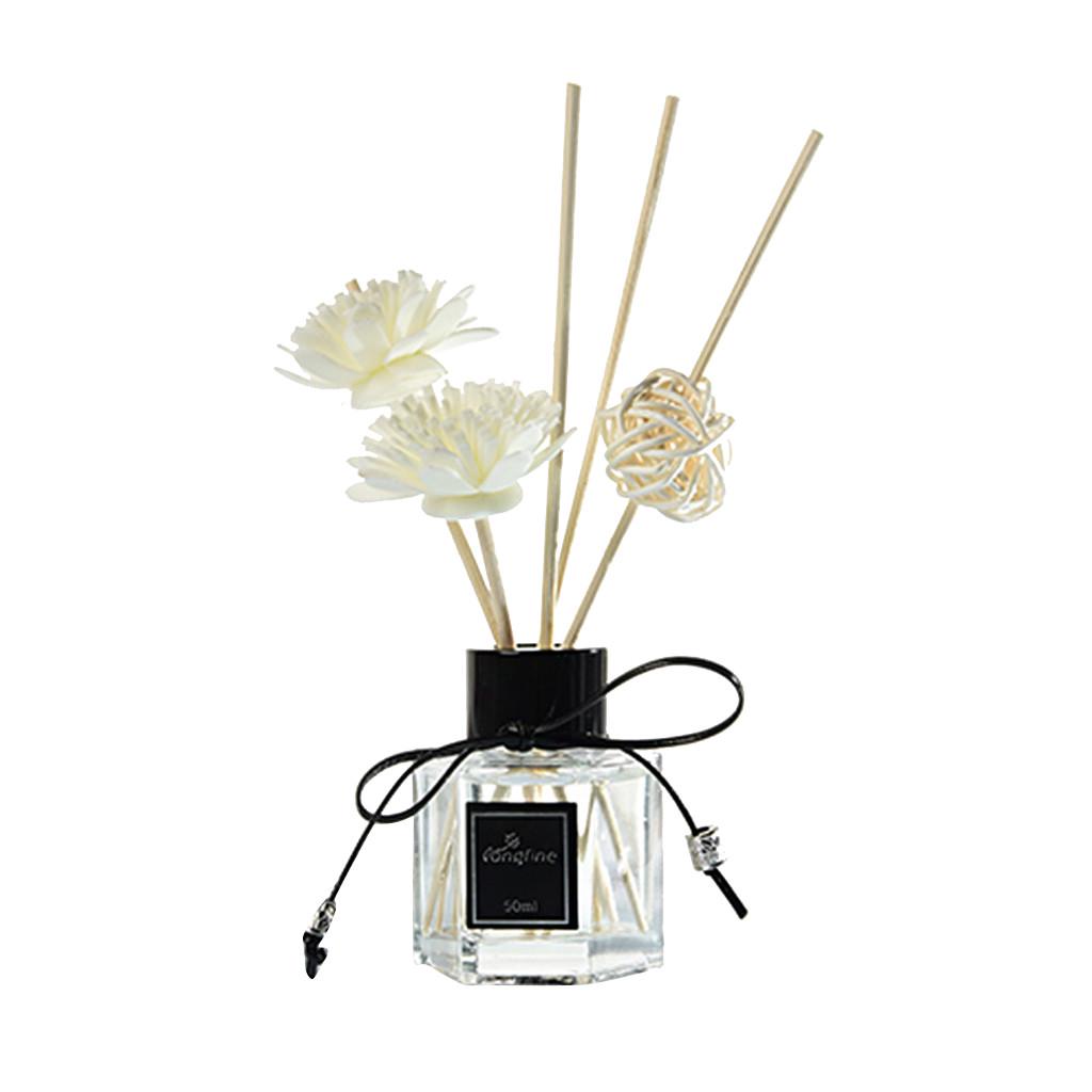 Buy Oil Diffusers with Natural Sticks, Glass Bottle and Scented Oil ...